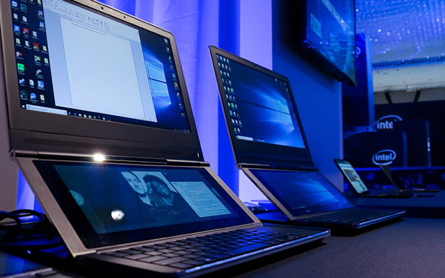 Intel‘s Sneak Peek of Innovative Two-Screen PC for Gamers - ETCentric