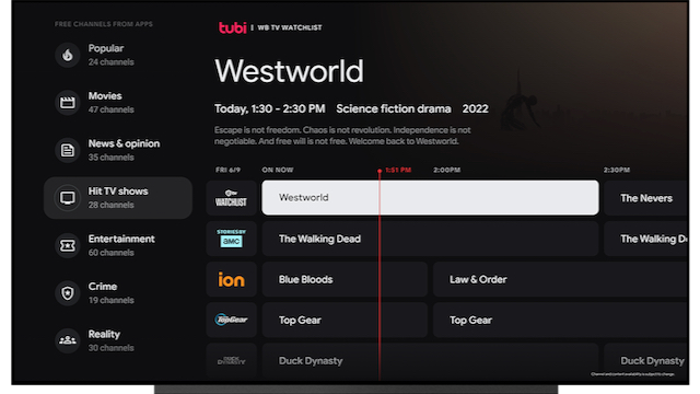 Google TV Expands Free Live Channels and Revamps Guide - ETCentric