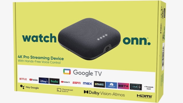 Walmart Takes on Chromecast with Its 4K Google TV Streamer - ETCentric